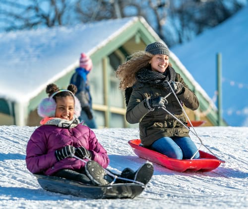 Lake Geneva Ice Skating and Sledding | Grand Geneva Resort