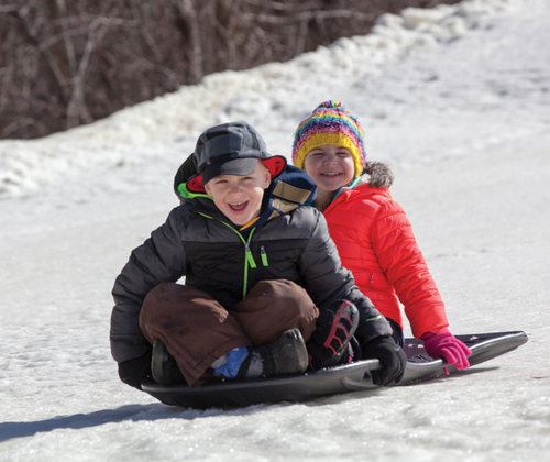 Lake Geneva Ice Skating and Sledding | Grand Geneva Resort